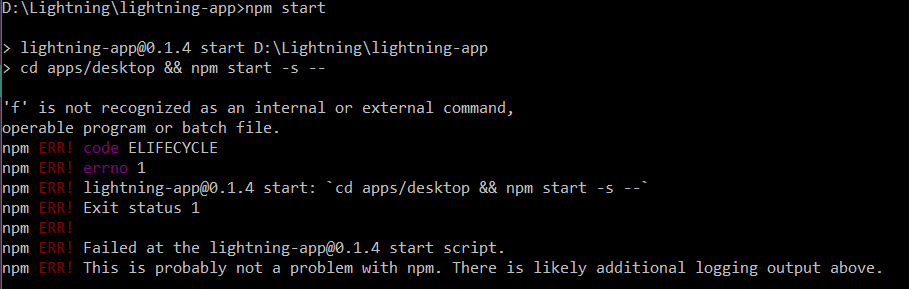 Error running the app · Issue #124 · lightninglabs/lightning-app · GitHub