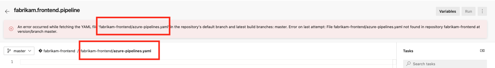 SPK install-build-pipeline issue around location of azure-pipelines ...