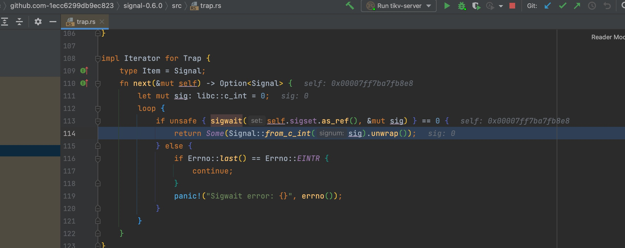Macos cannot add breakpoint · Issue #12256 · tikv/tikv · GitHub
