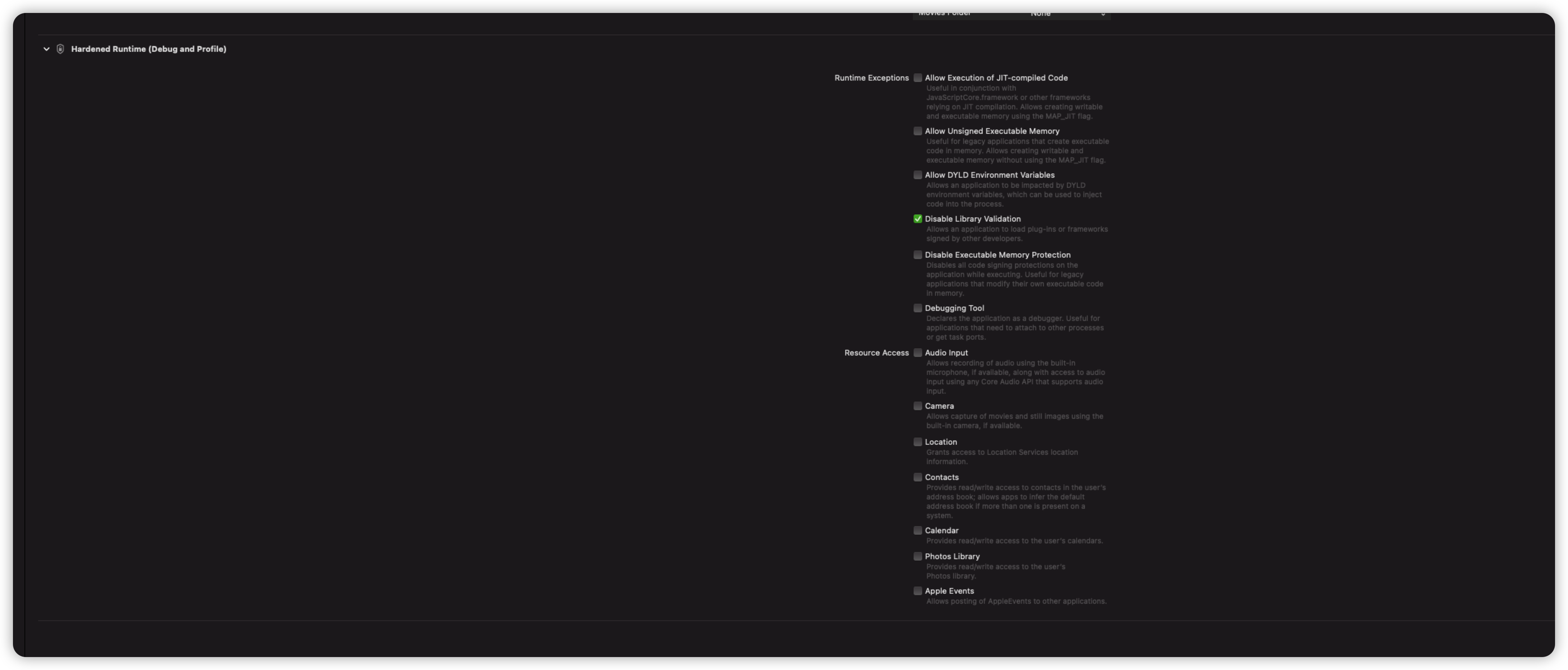 [macOS][m1] App crashes in master channel debug mode if hardened runtime is enabled · Issue ...