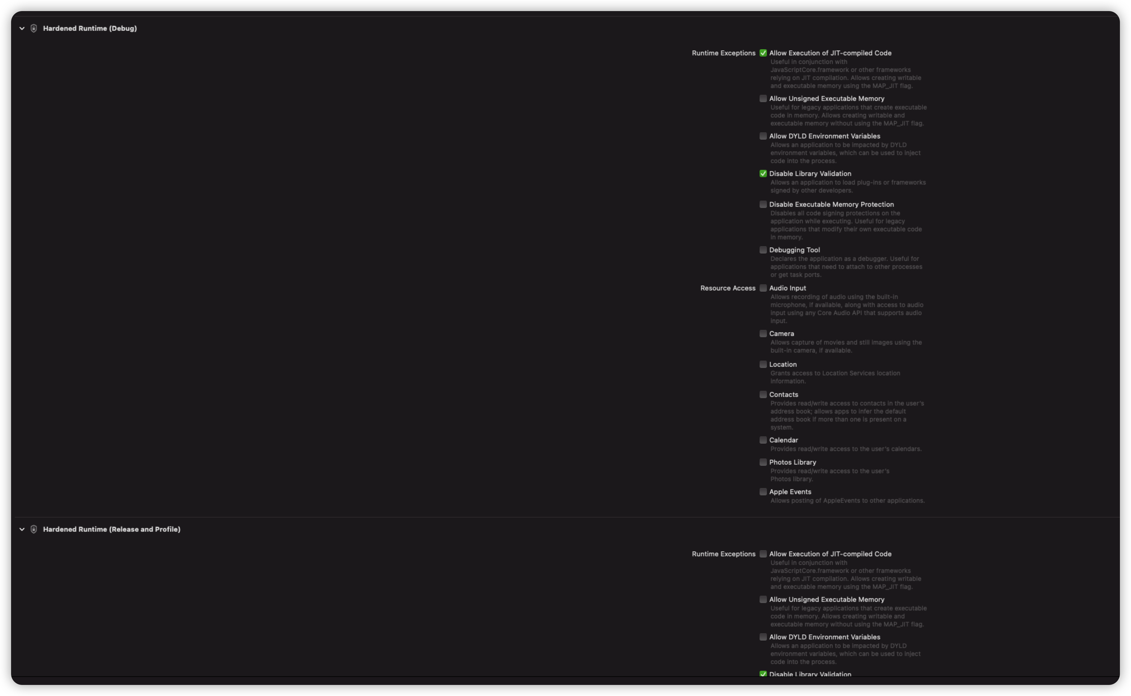 [macOS][m1] App crashes in master channel debug mode if hardened runtime is enabled · Issue ...