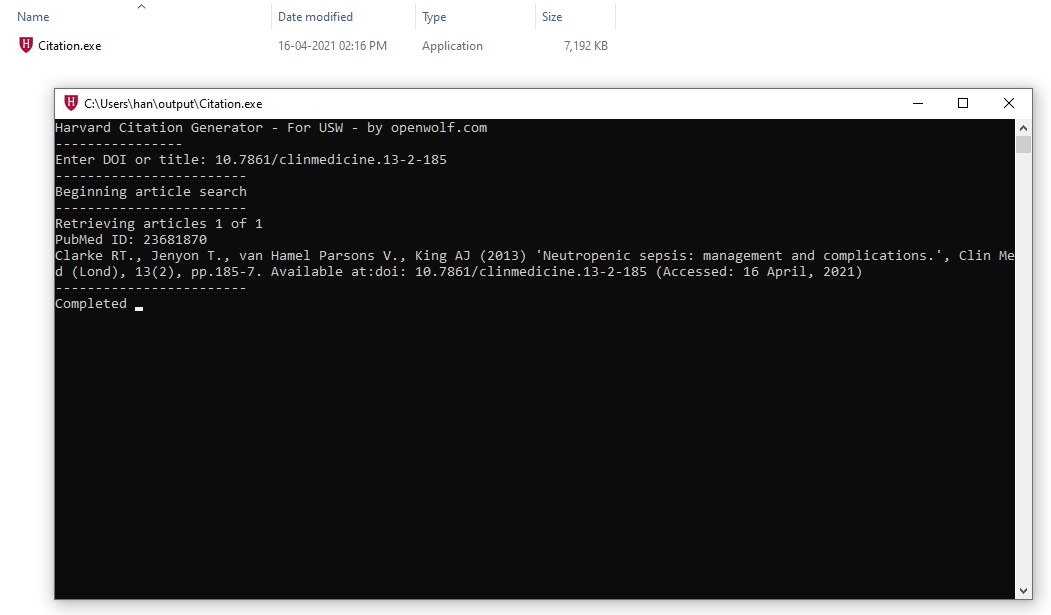 GitHub - openwolfco/harvardcitation: Harvard Citation Generator