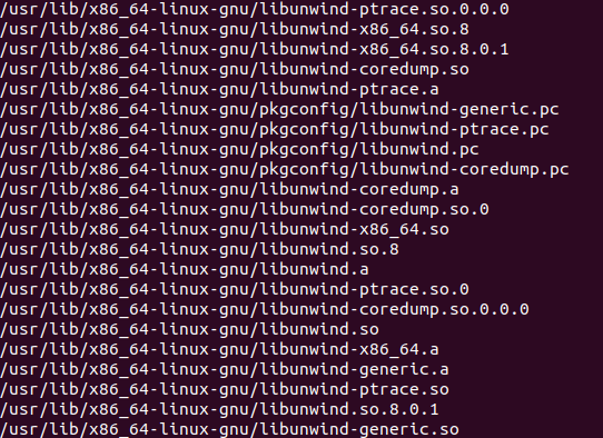 How Can I Add The Libunwind Lib To Debug The Process · Issue 244