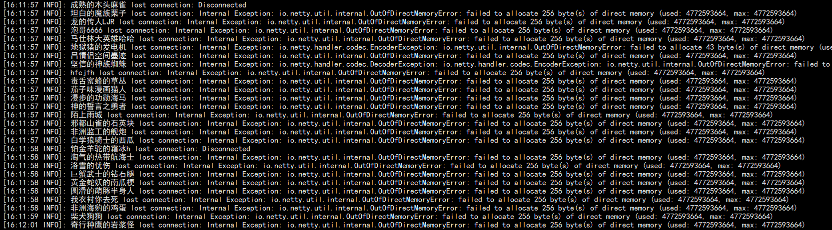 Memory Leak? · Issue #789 · ProtocolSupport/ProtocolSupport · GitHub