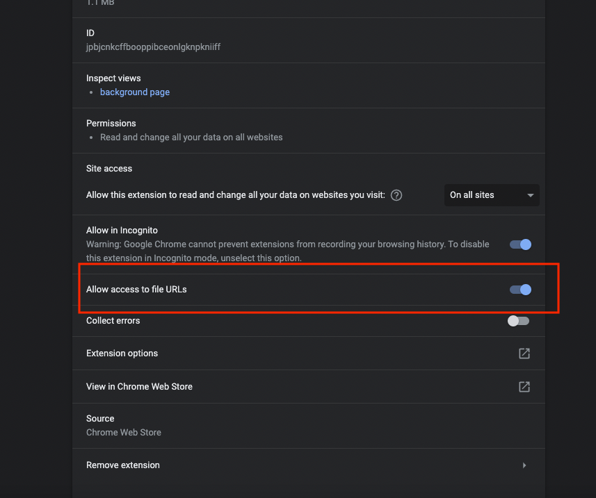 No working in URL with file:/// 【The browser fails to play the local ...