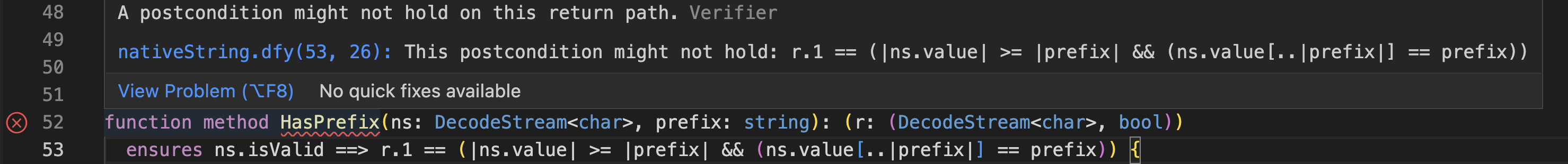 Show a preview of the code of a diagnostic's related locations, when hovering over that ...