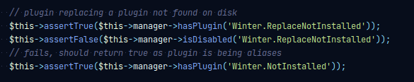 PluginManager doesn't find replaced plugins · Issue #575 · wintercms/winter · GitHub