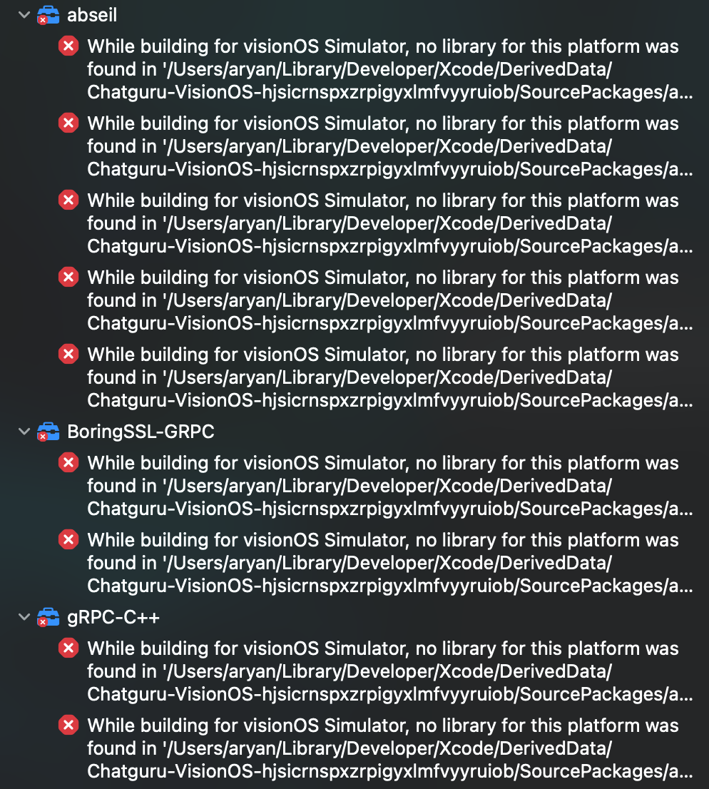 [FR]: visionOS platform support · Issue #11467 · firebase/firebase-ios-sdk · GitHub