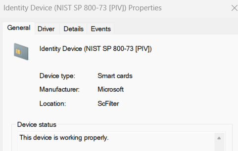New PIV Card Troubleshooting Error - No Valid Certs Found on This Smart ...