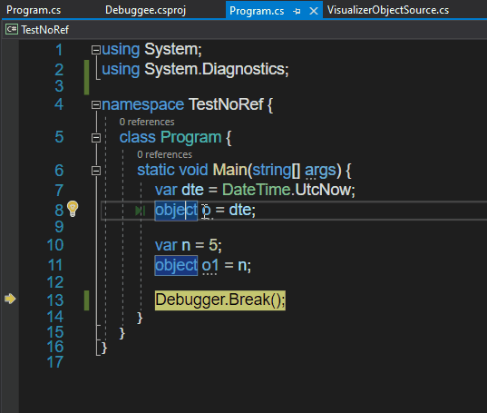 Github Zspitzsimpledatetimevisualizer Simplest Possible Debugging Visualizer To Illustrate