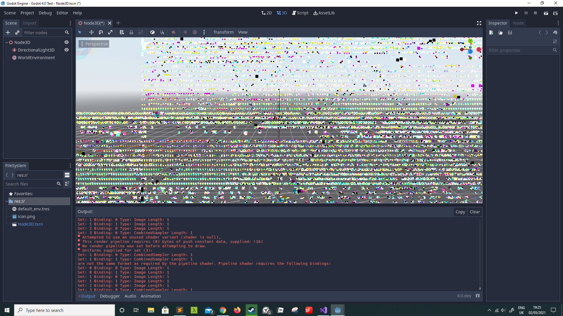 Graphical Glitches When Using Screen Space Reflections · Issue 48392 · Godotenginegodot · Github 