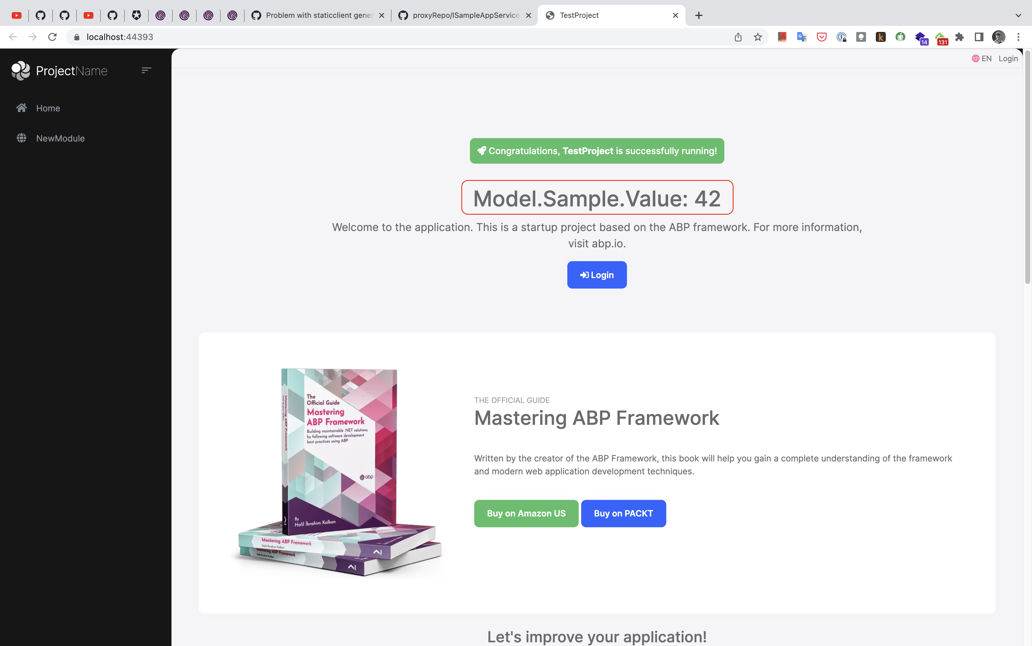 Problem with staticclient generation. · Issue #14851 · abpframework/abp · GitHub