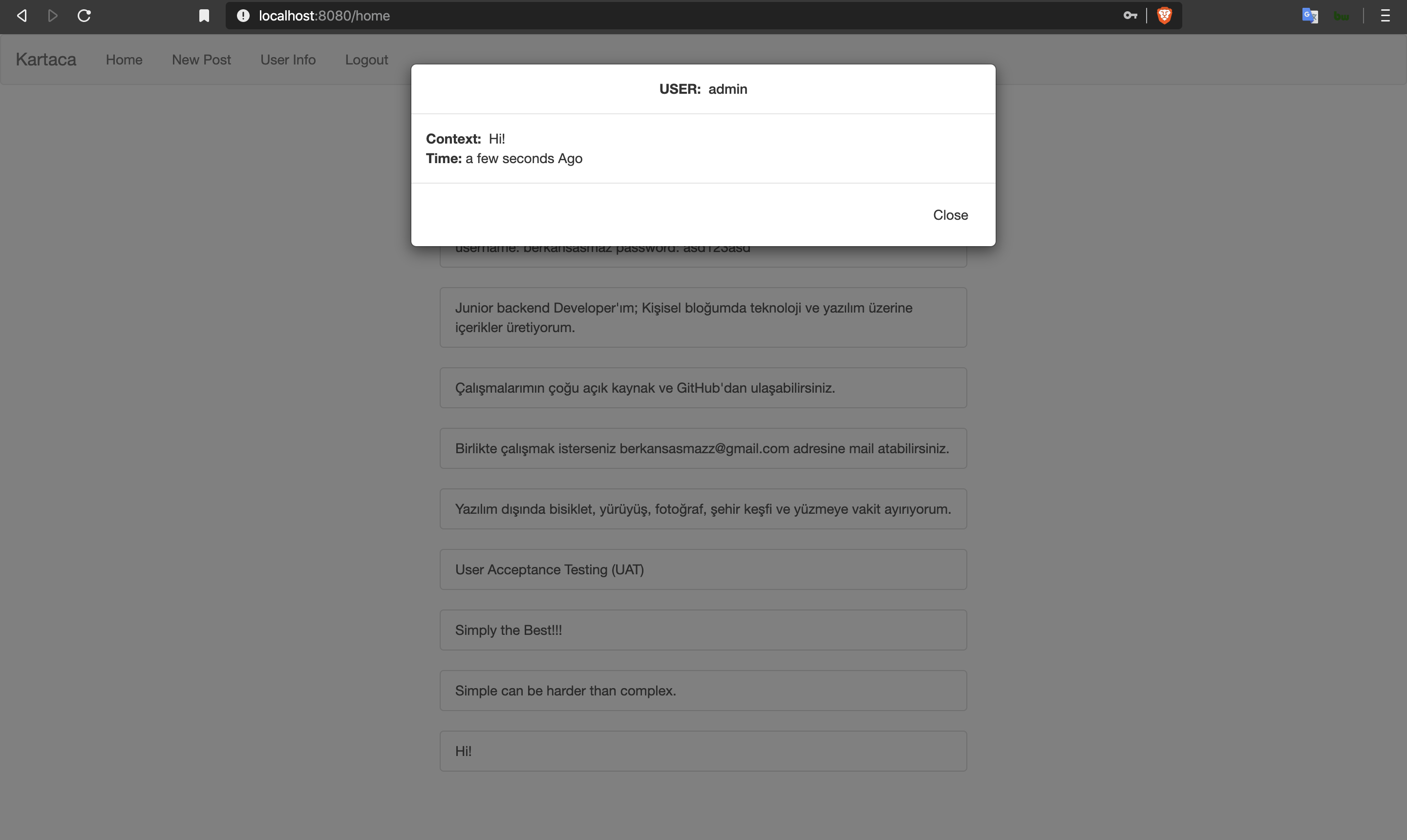 GitHub - berkansasmaz/kartaca-internship-application: This application was created as an ...