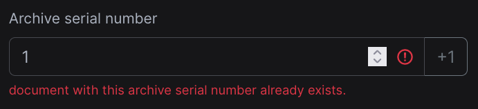 Assigning duplicate ASN fails without informative error message ...