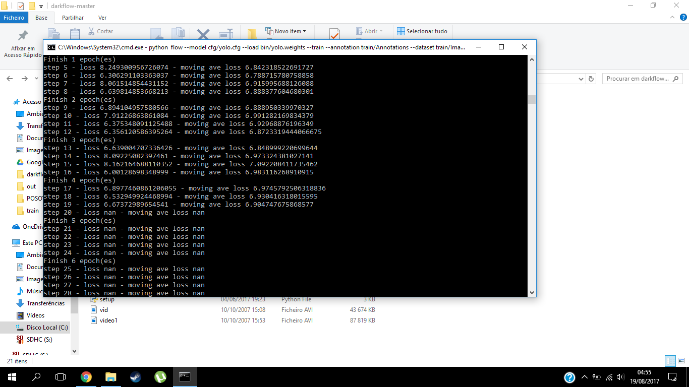 Loss goes to Nan after some time · Issue #383 · thtrieu/darkflow · GitHub