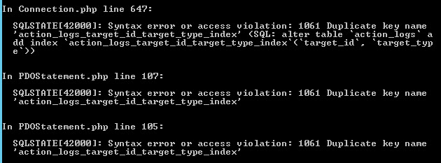 Error at php artisan migrate · Issue #5684 · snipe/snipe-it · GitHub