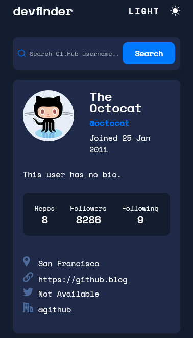 Github Adkenneygithub User Search App Github User Search