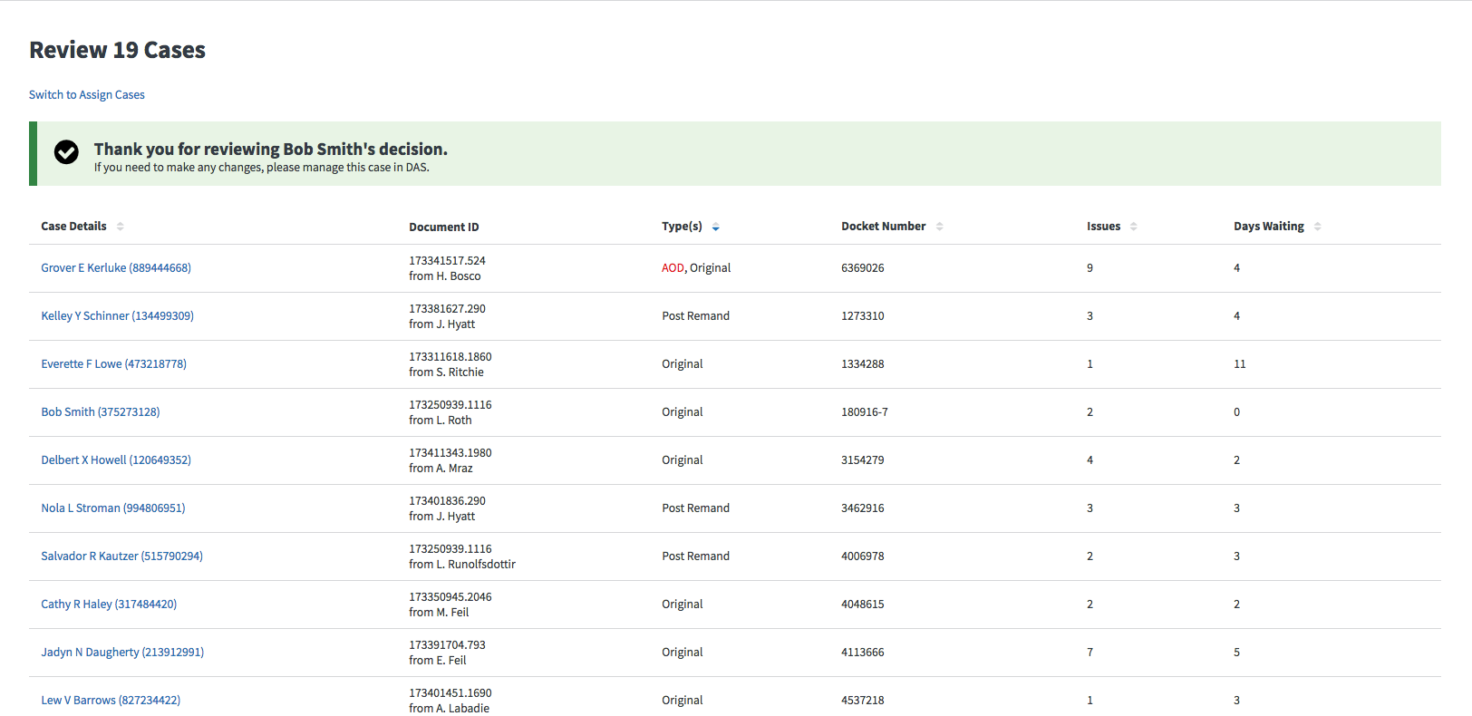 Copy audit: Caseflow - Surfaced Copy Areas · Issue #7036 · department-of-veterans-affairs ...