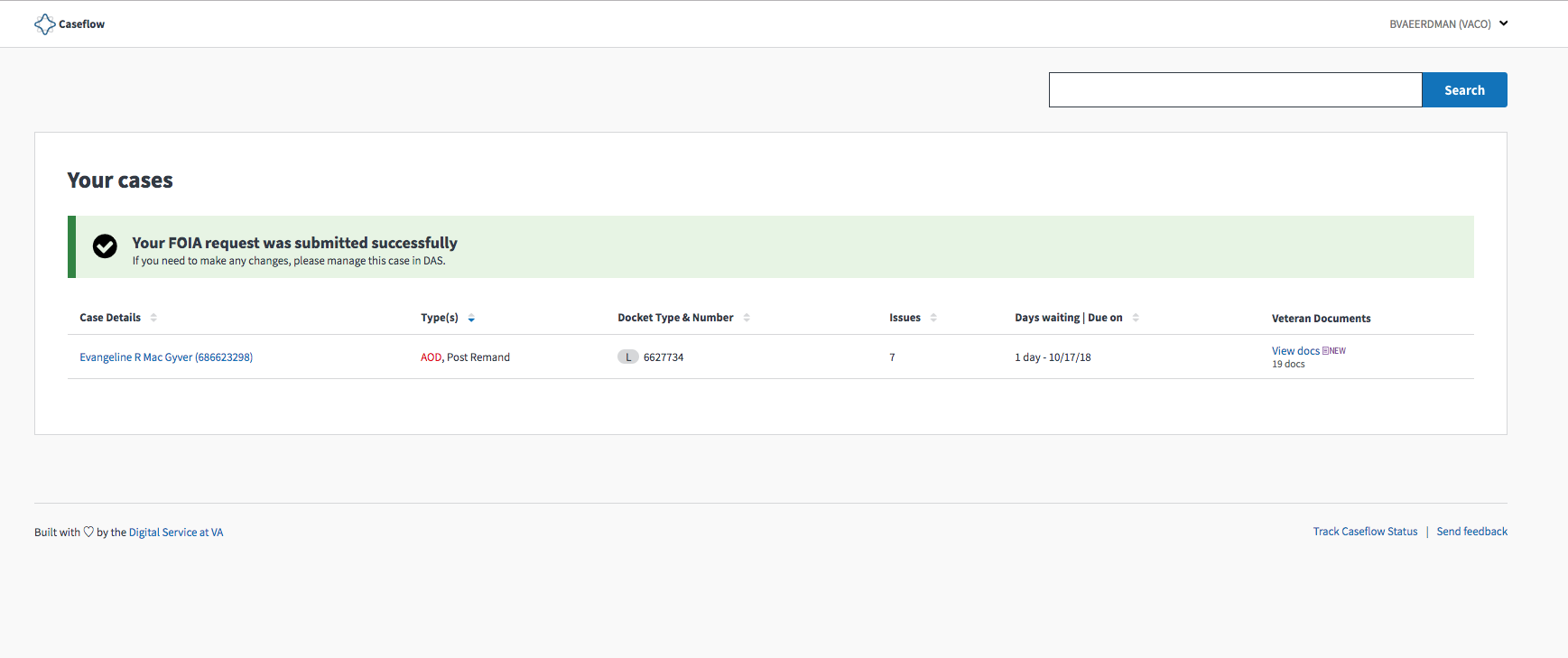 Copy Audit Caseflow Surfaced Copy Areas · Issue 7036 · Department Of Veterans Affairs