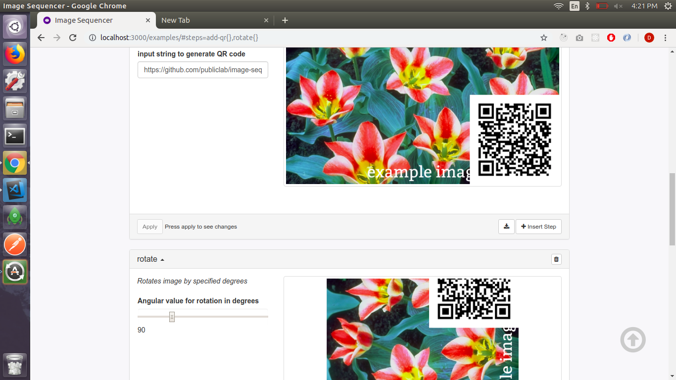 Rotate module not functioning correctly · Issue #1137 · publiclab/image-sequencer · GitHub