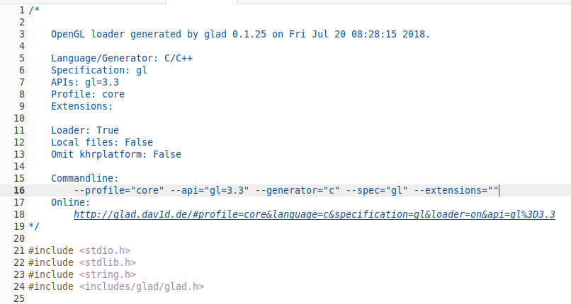 Many issues: glad.h, null pointers, unused variables and cast · Issue #115 · JoeyDeVries ...