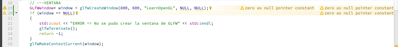 Many issues: glad.h, null pointers, unused variables and cast · Issue #115 · JoeyDeVries ...