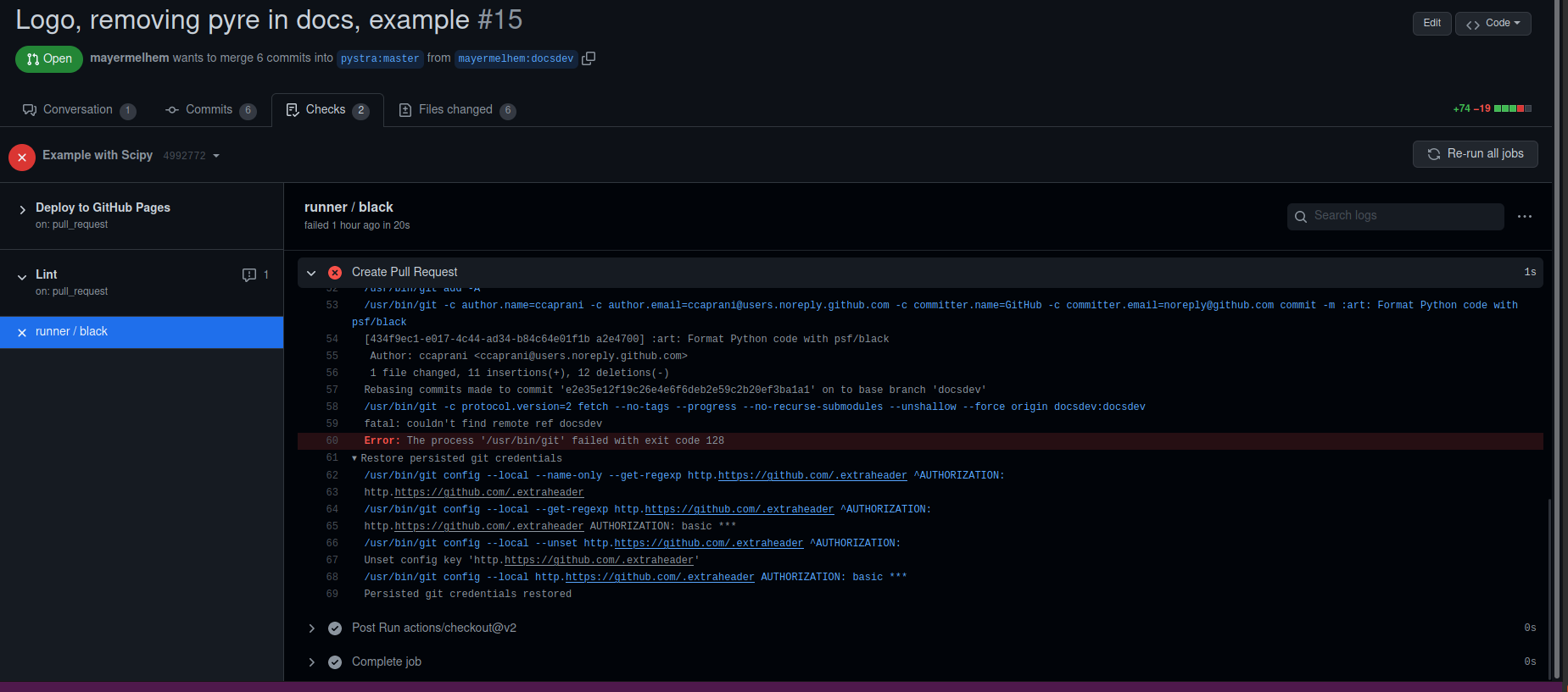 Permission denied on PR from a fork · Issue #968 · peter-evans/create-pull-request · GitHub
