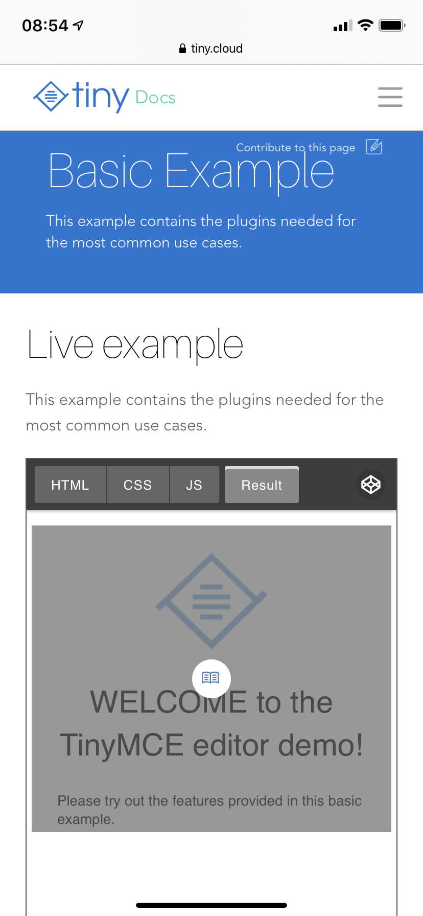 Toolbar buttons clicked when swiping on mobile. · Issue #6020 · tinymce ...