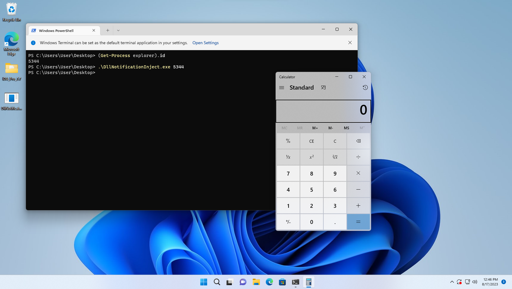 GitHub - GooWen/DllNotificationInject: A passive-triggered method for ...