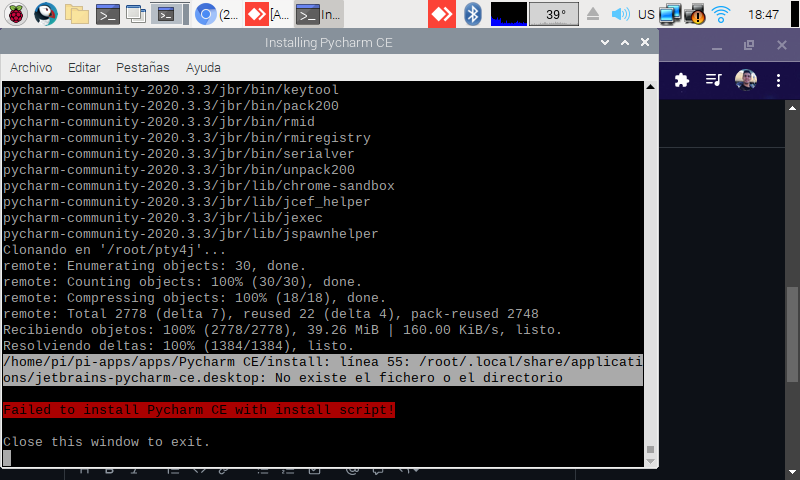 I can't install Pycharm ?? · Issue #480 · Botspot/pi-apps · GitHub