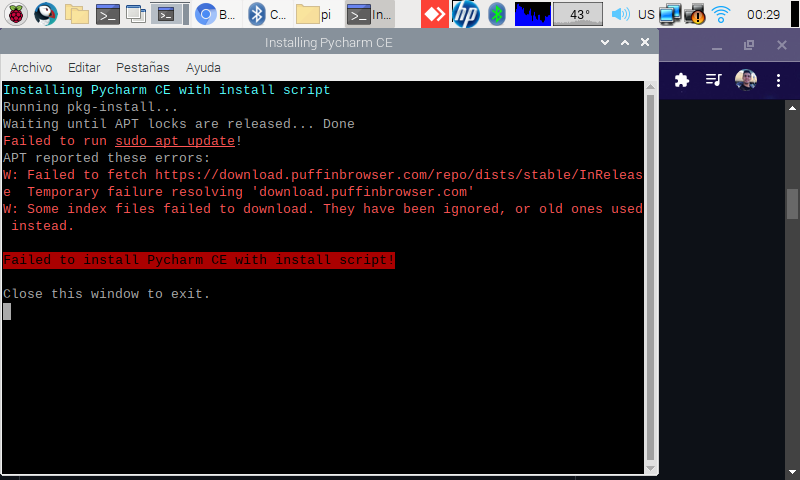 I can't install Pycharm ?? · Issue #480 · Botspot/pi-apps · GitHub