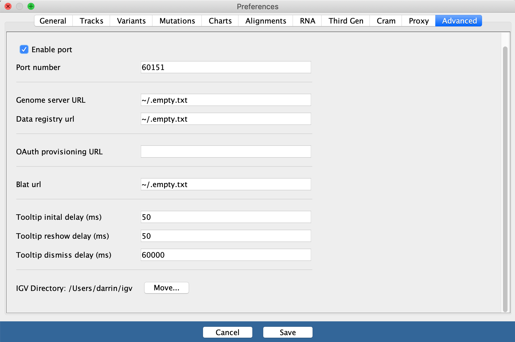 Don't require connection to AWS when starting IGV 2.7.2 · Issue #721 · igvteam/igv · GitHub