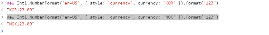 Missing Currency Sign for NOK · Issue #1075 · formatjs/formatjs · GitHub