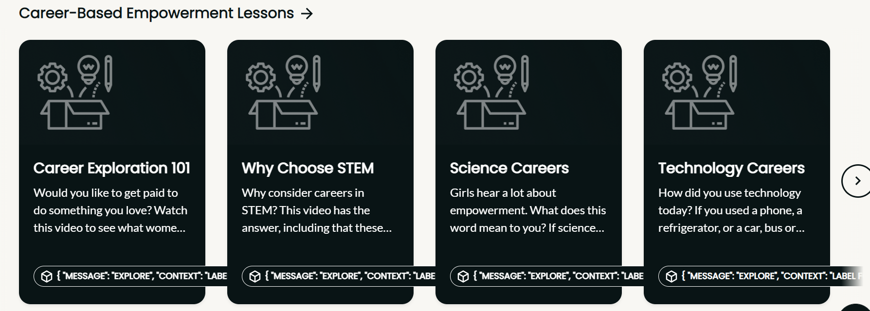 Broken presentation of some buttons and footer message · Issue #797 · endlessm/kolibri-explore ...