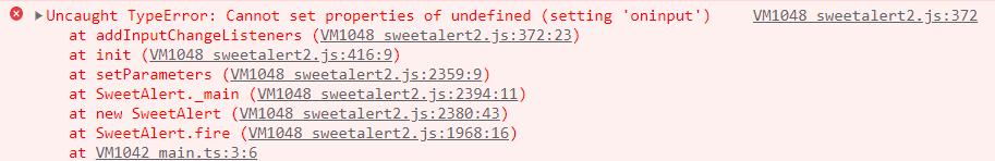 不兼容 sweetalert2 · Issue #264 · Tencent/wujie · GitHub
