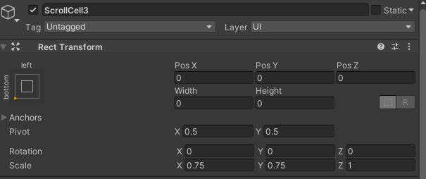 这个是否没有考虑到cell节点的缩放？ · Issue #104 · qiankanglai/LoopScrollRect · GitHub