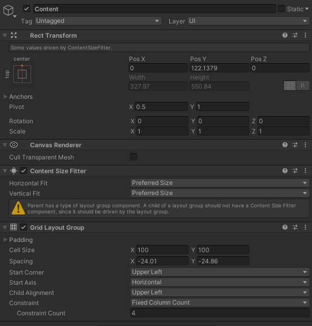 这个是否没有考虑到cell节点的缩放？ · Issue #104 · qiankanglai/LoopScrollRect · GitHub