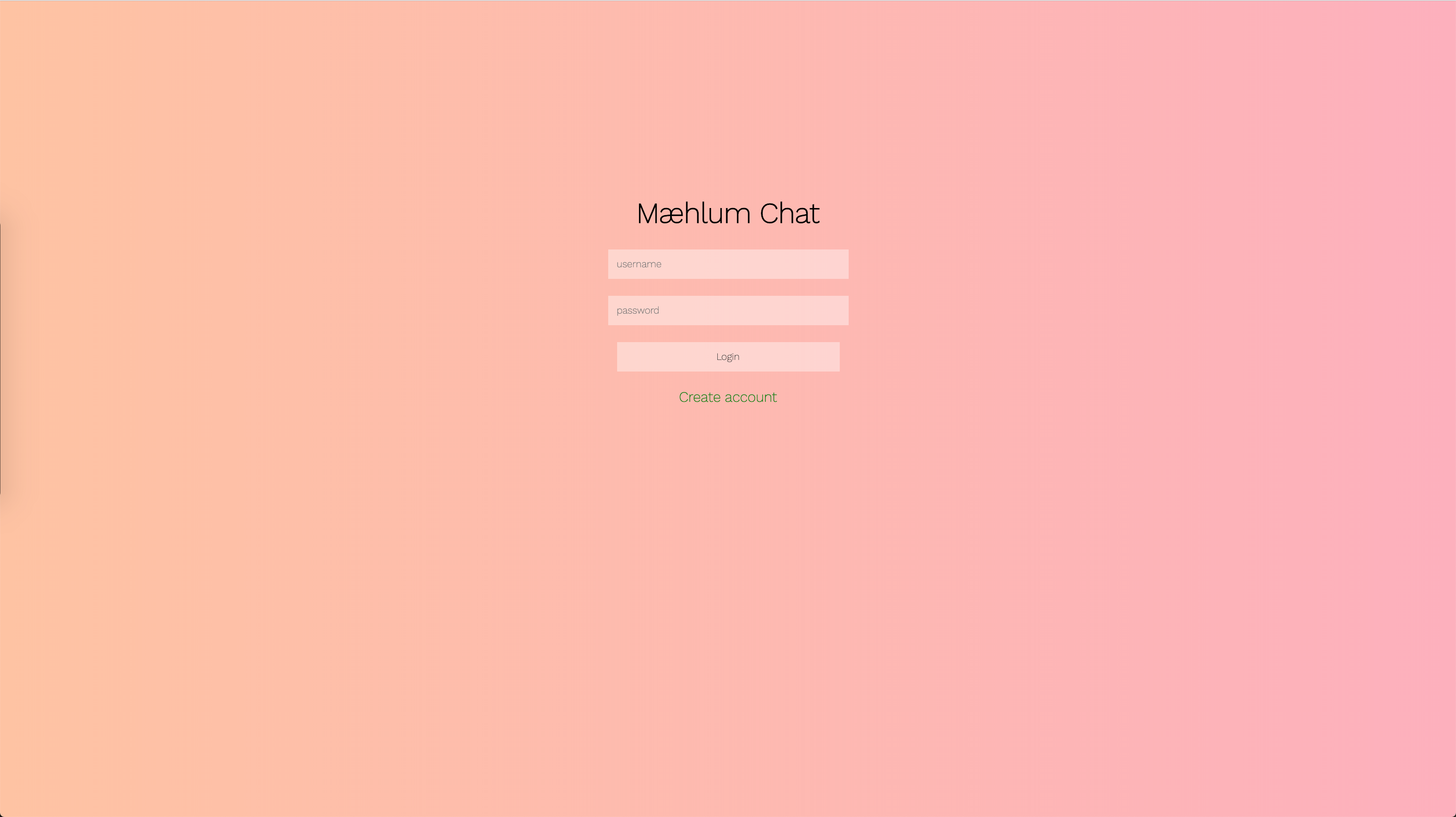 GitHub - andersmh/maehlum_chat: A Group chat web application made with ...