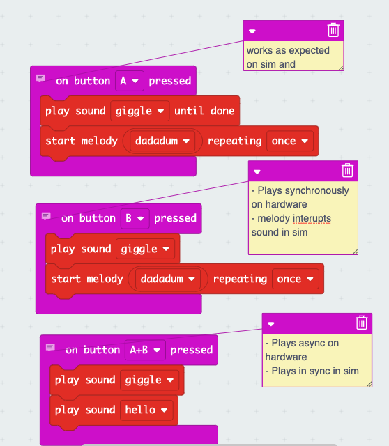 Sound/Melody behaviour is inconsistent in sim and hardware · Issue ...