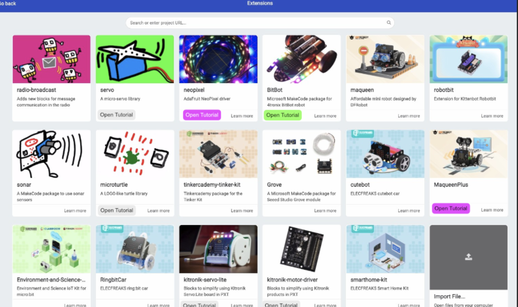 Feature: Link to tutorials from extension gallery · Issue #4458 ...