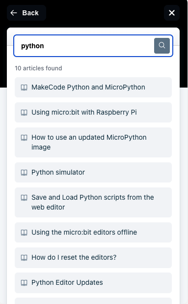 Update Link To Support · Issue 642 · Microbit Foundationpython Editor V3 · Github
