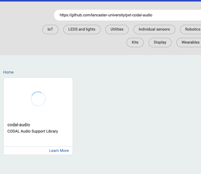 Beta: Can't add unnaproved extensions · Issue #4690 · microsoft/pxt-microbit · GitHub