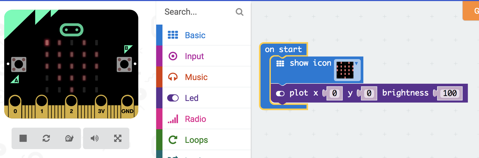 set Brightness issue when using alongside show Icon · Issue #628 · microsoft/pxt-microbit · GitHub