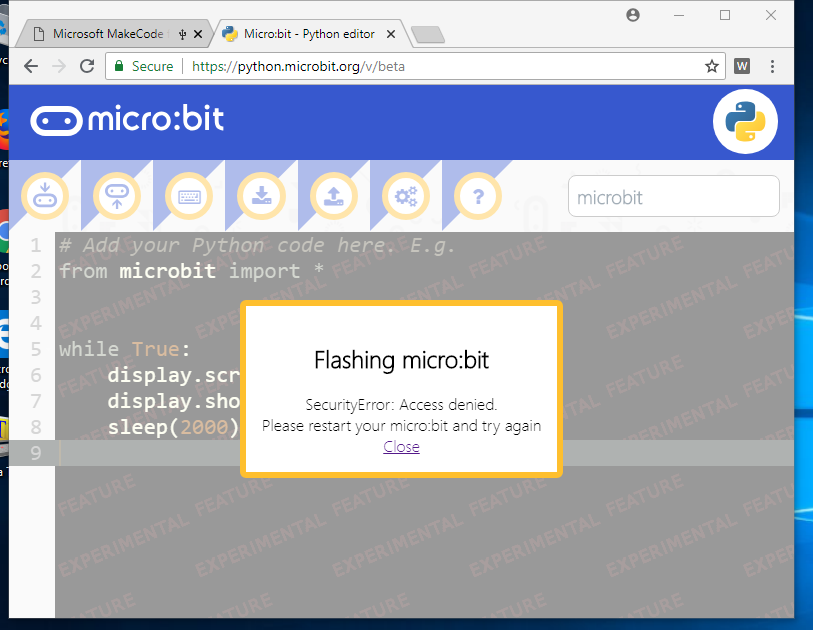Access denied error when using WebUSB · Issue #69 · bbcmicrobit ...