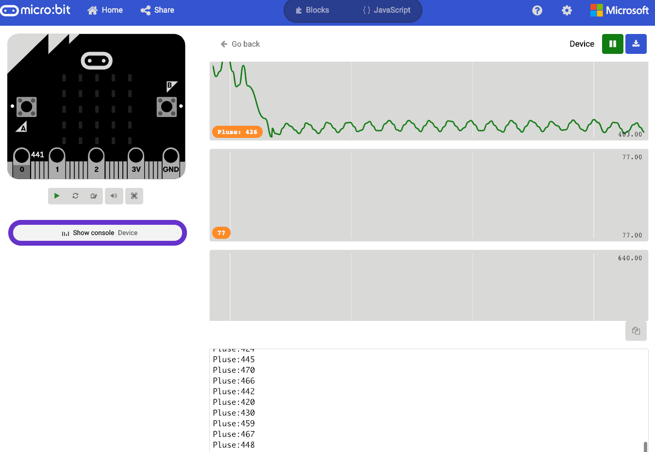 Strange console logs when using serial write · Issue #1823 · microsoft/pxt-microbit · GitHub