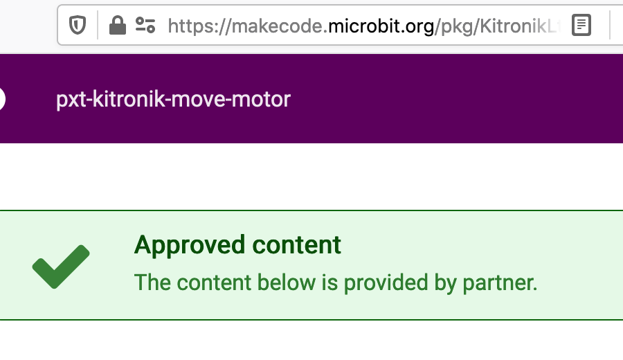 Update approved extensions banner · Issue #3207 · microsoft/pxt-microbit · GitHub