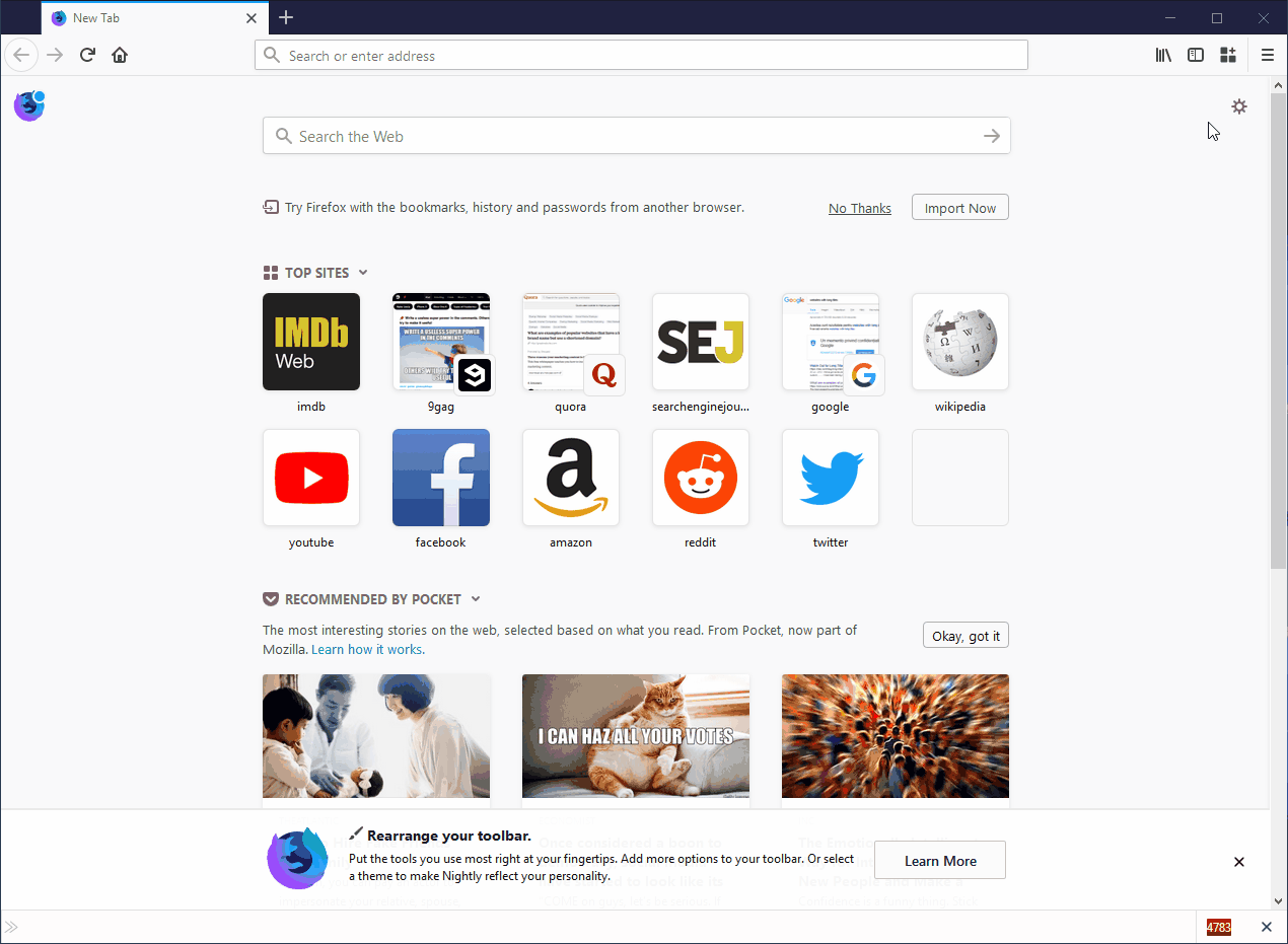 An extra line is wrongly displayed at the bottom of the panel when editing a container · Issue ...
