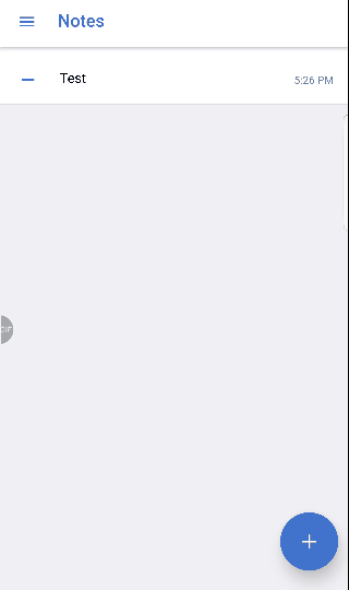 [Android] The "Text Selection" pointer is still displayed after a note ...