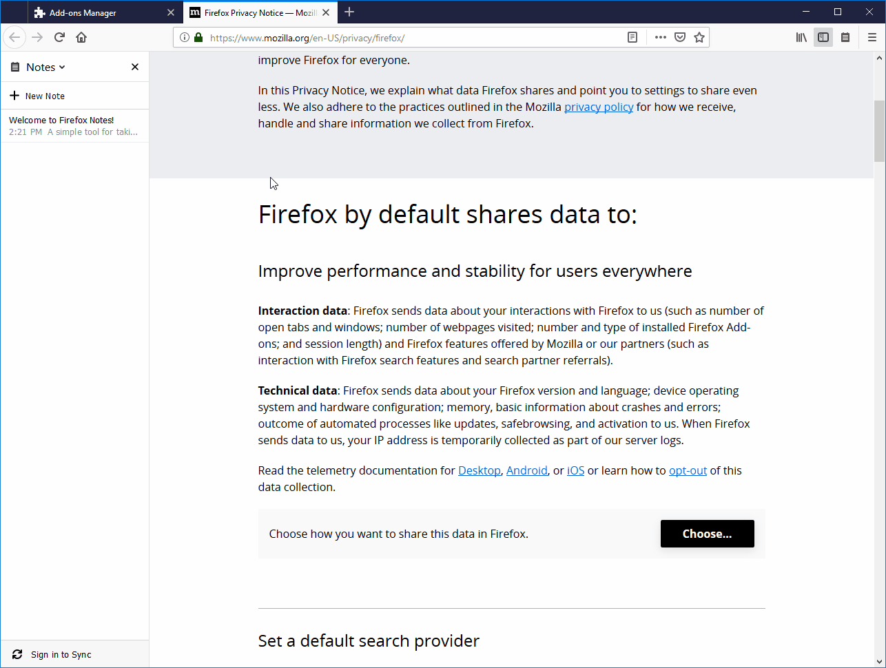 The Selected Text Is Not Sent To Notes When Using The Add To Notes Option If The Sidebar Is
