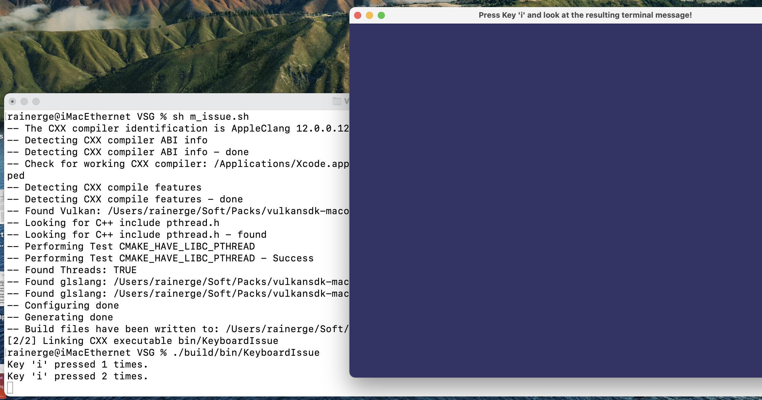 Keyboard Issues · Issue #224 · vsg-dev/VulkanSceneGraph · GitHub